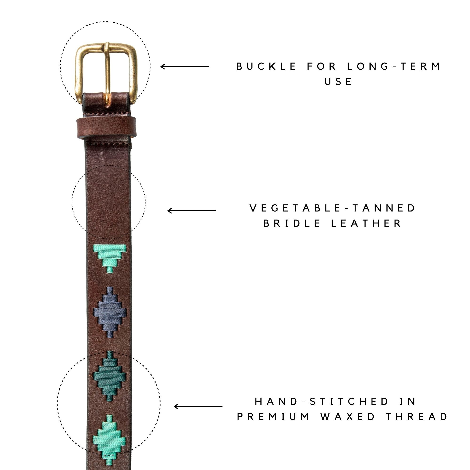 Embroidered Belt, Gaucho Belt, Polo Belt, Leather Belt, Argentinian ...