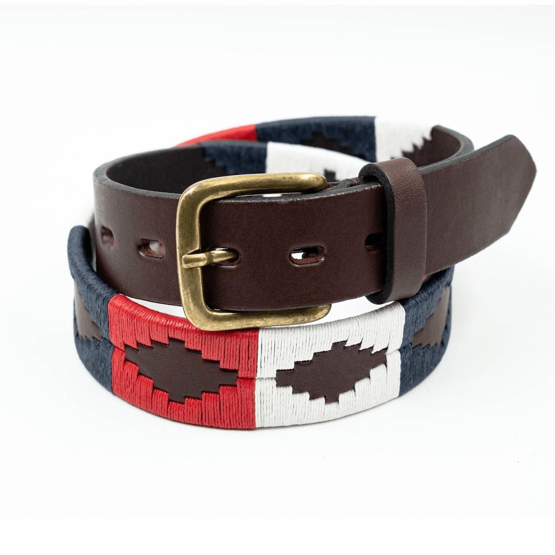 Embroidered Belt, Gaucho Belt, Polo Belt, Leather Belt, Argentinian ...