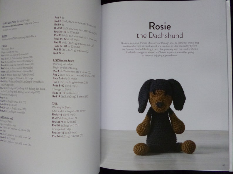 Edward's Menagerie Dogs Crochet Pattern Book: 65 Canine Designs by TOFT ...