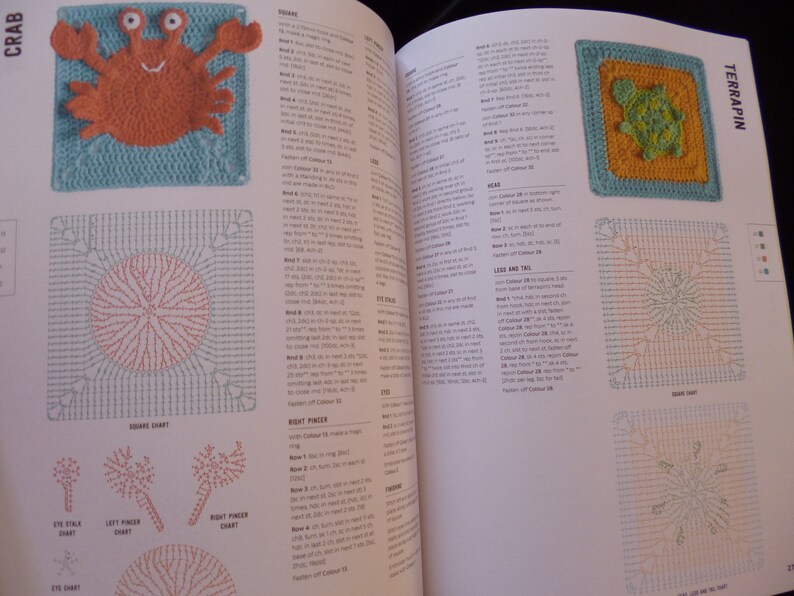 3D Animal Granny Squares Crochet Pattern Book: 30+ Pop-up Creatures - Etsy