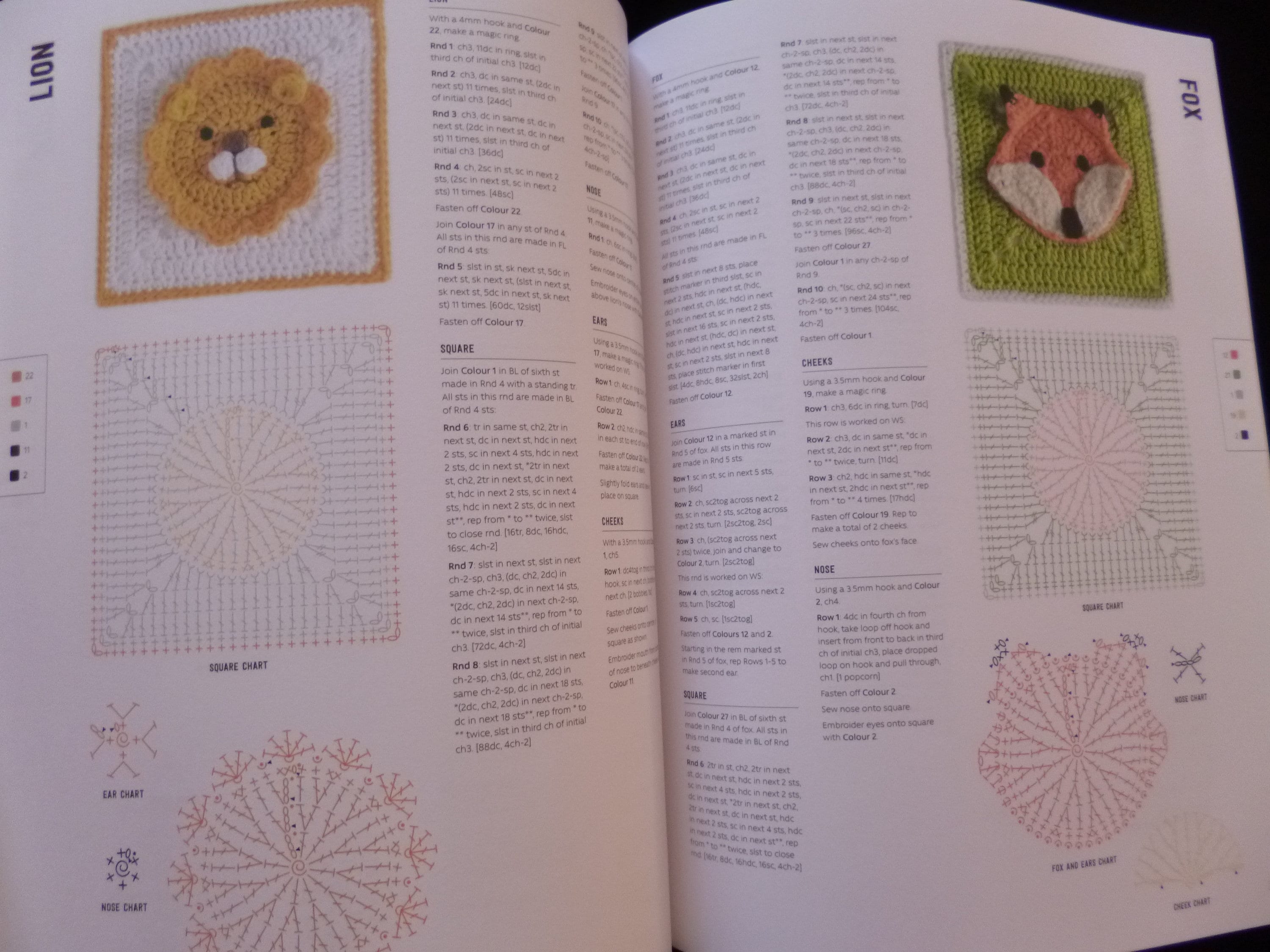 3D Animal Granny Squares Crochet Pattern Book of Over 30 - Etsy UK