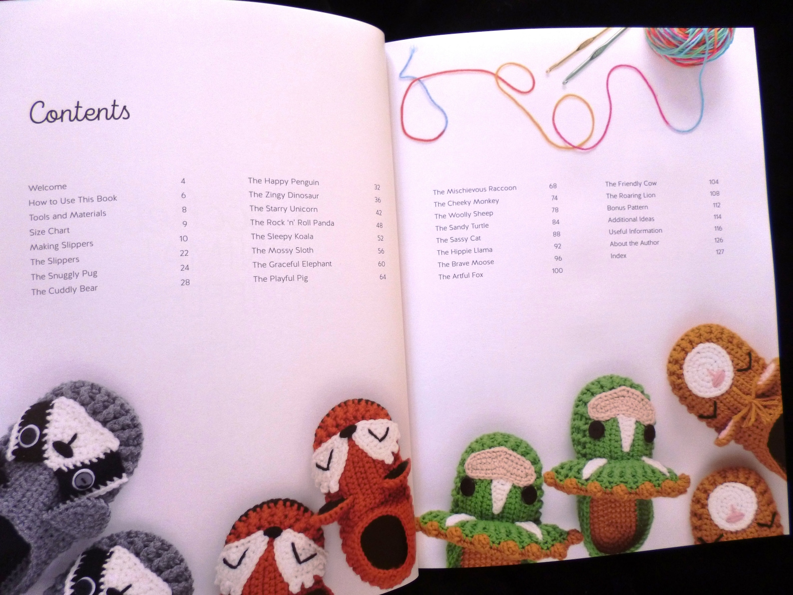 Crochet Animal Slippers - Crochet Pattern Book of 60 Fun and Easy ...