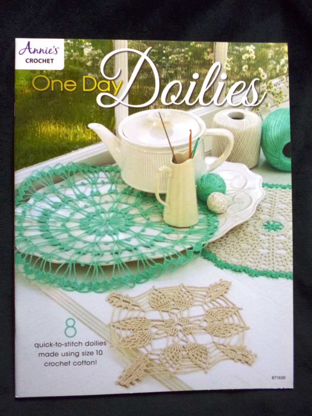 One Day Doilies - Crochet Pattern Book With 8 Quick-to-stitch Doilies ...