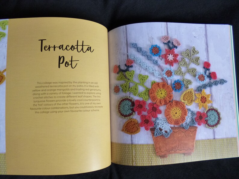 Crochet Collage Garden 100 Patterns for Crochet Flowers - Etsy