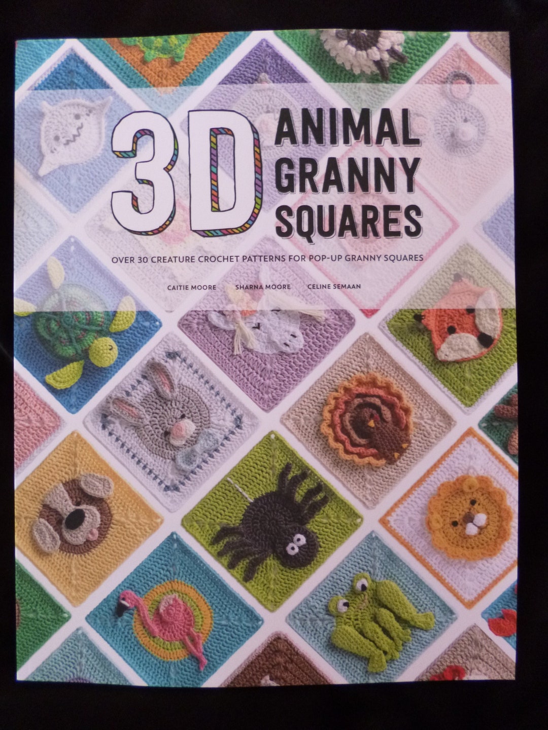3D Animal Granny Squares - Crochet Pattern Book of Over 30 Creature ...