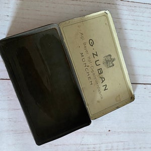 Old Tobacco Box G. Zuban Royal Bavarian Cigarette Factory Munich - Etsy