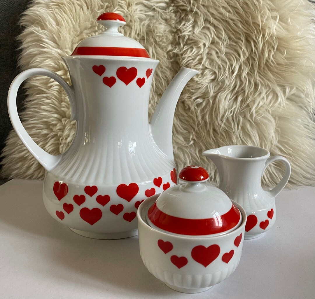 Vintage Winterling Tea Set With Heart - Etsy