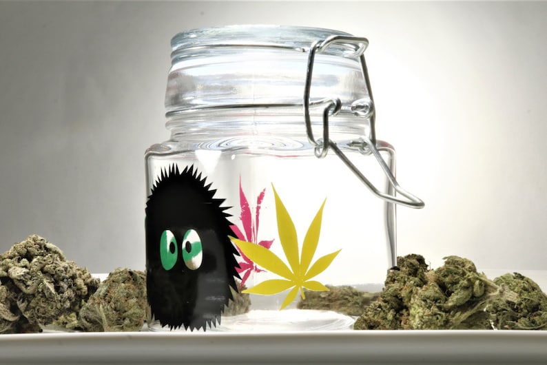 Stache / Stash Jar soot Sprite | Etsy