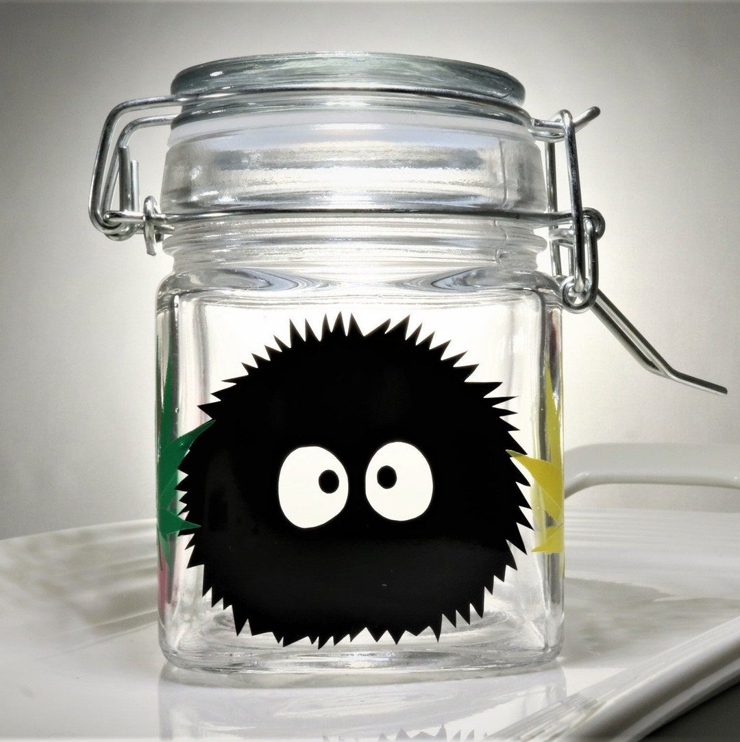 Stache / Stash Jar "soot Sprite" - Etsy