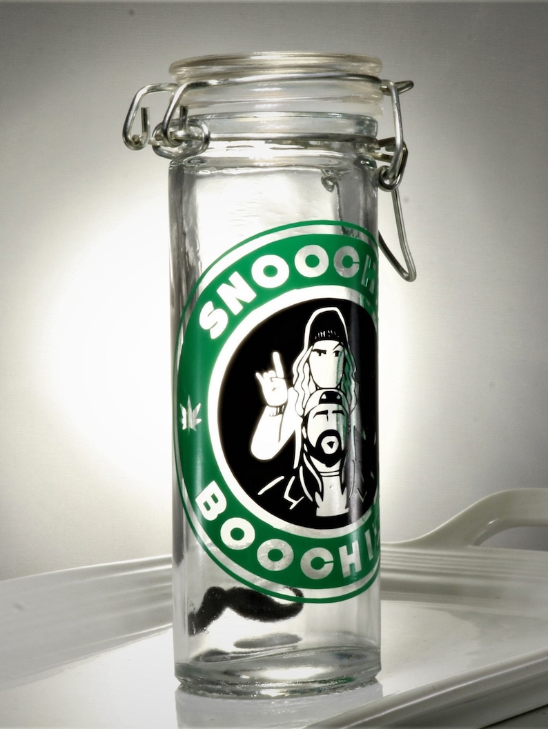Stache / Stash Jar jay & Silent Bob Snoochie | Etsy