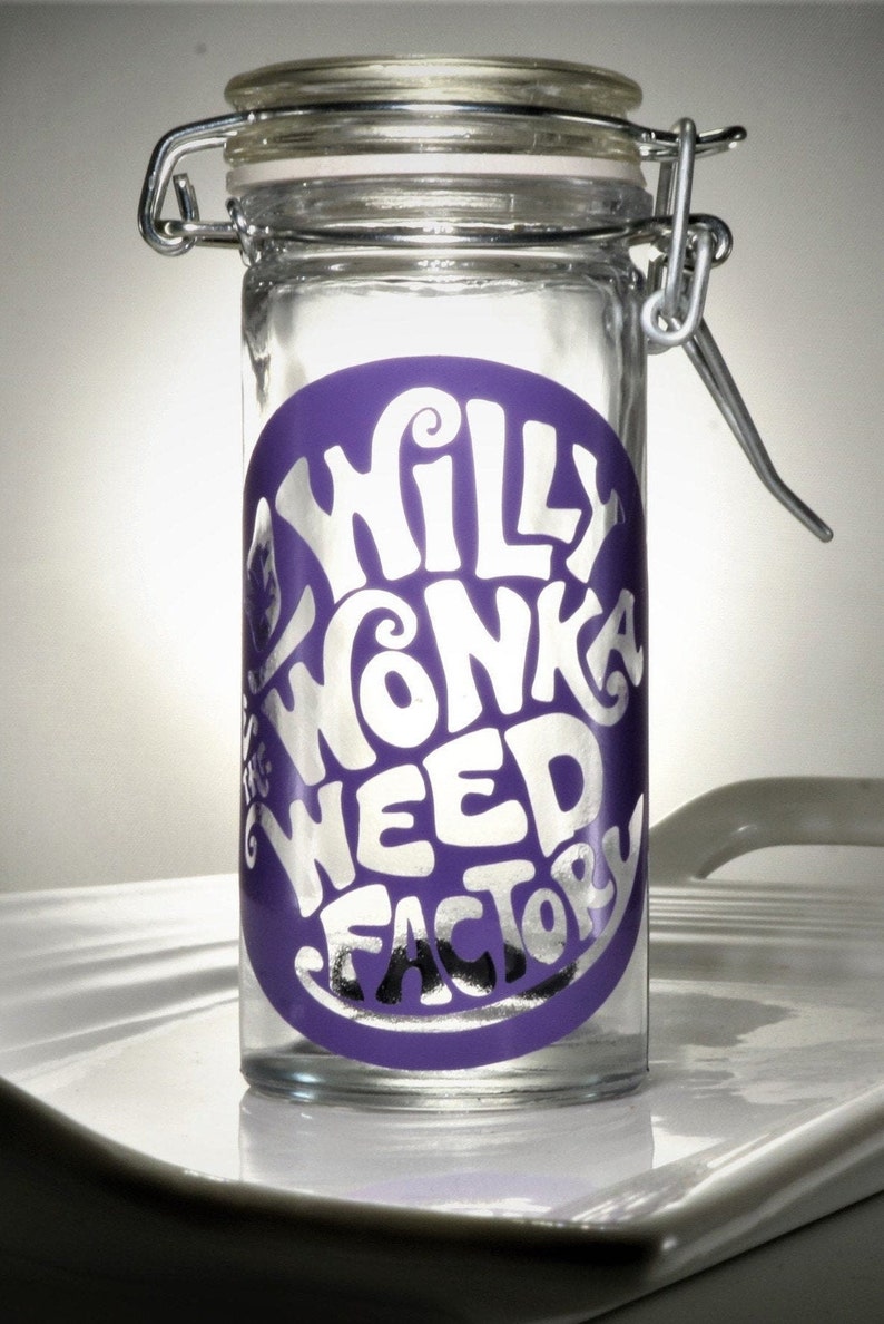 Stache / Stash Jar willy Wonka NEW Available | Etsy