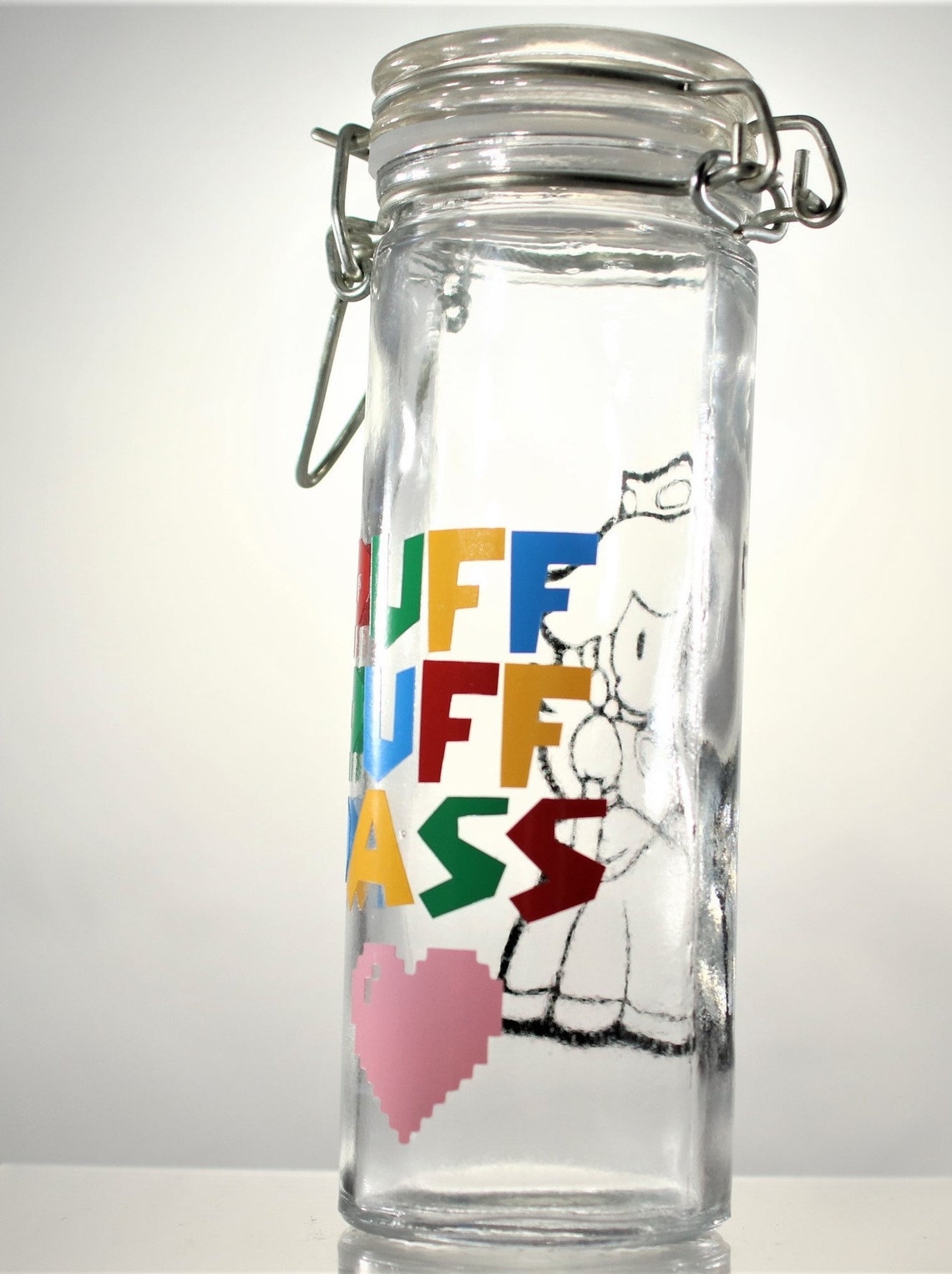 Stache / Stash Jar princess Puff Puff Pass - Etsy