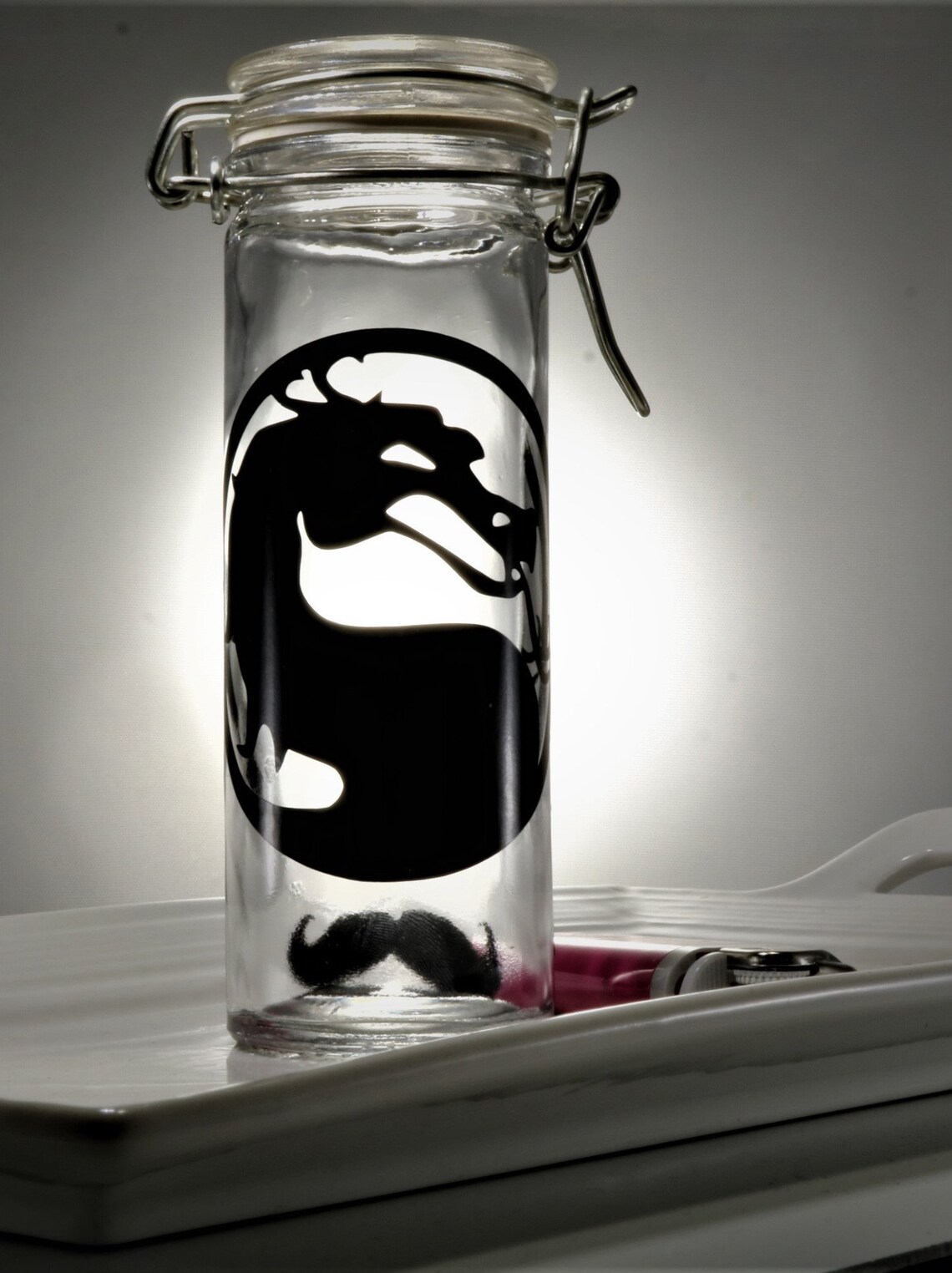 Stache / Stash Jar mortal Kombat 3 Sizes | Etsy