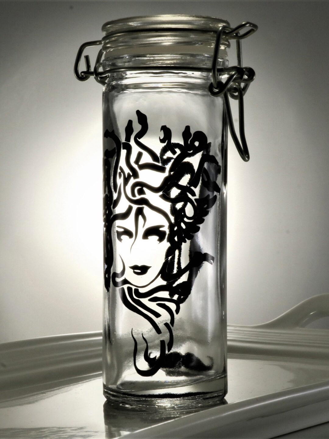 Stache / Stash Jar medusa-og Stoner 5 Inch - Etsy