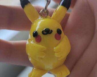 Pikachu Clay Figurine - Etsy