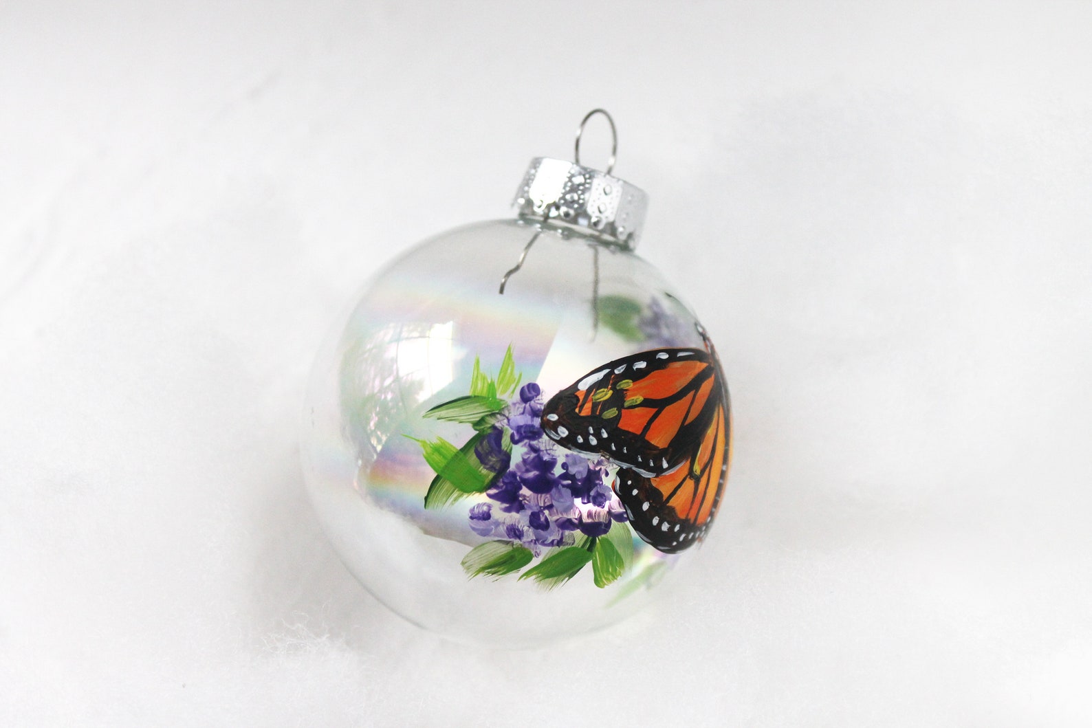 Monarch Butterfly Ornament,custom Handdrawn Ornament,personalized ...