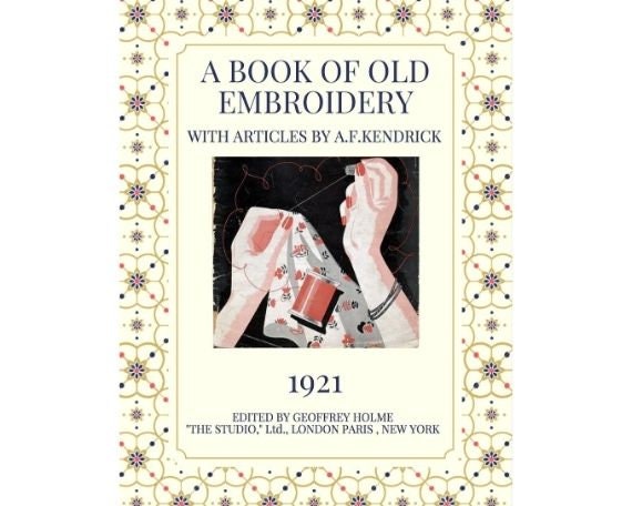A Book of Old Embroidery 1921 Antique Book History - Etsy