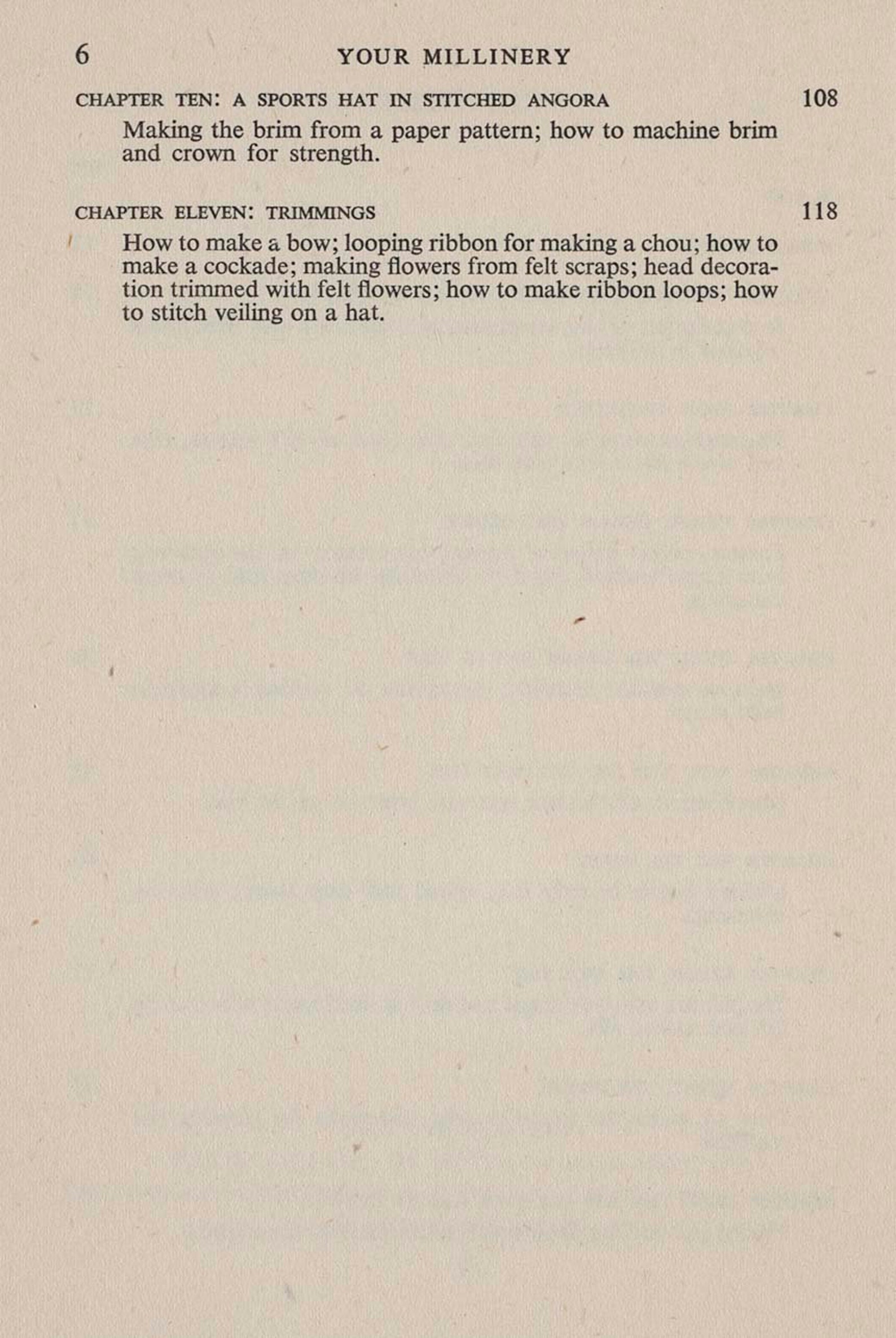 Your Millinery - 1949 Vintage Book - Timeless Guide to Hat-making ...