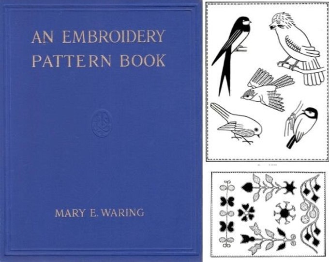 The EMBROIDERY DESIGN BOOK of Embroiderers Designs Containing Initials ...