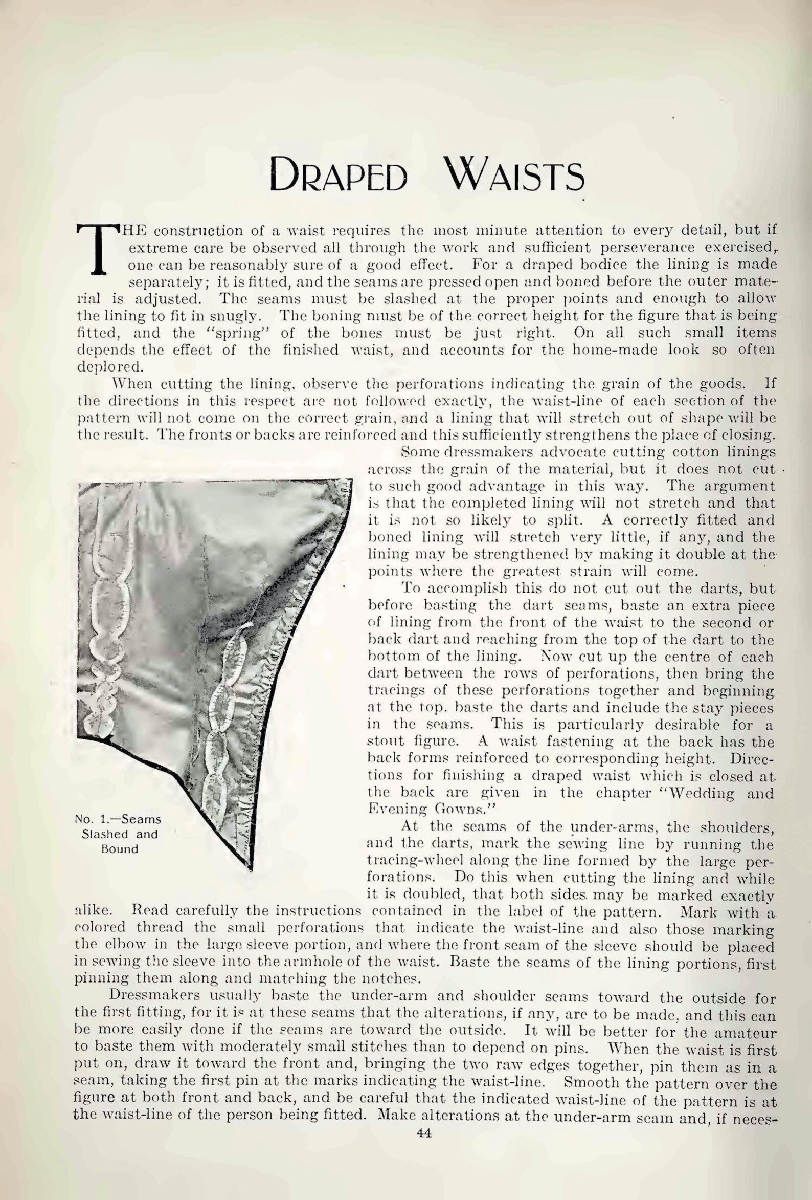 Dressmaking up to Date - Complete Fully Illustrated Instructions Sewing ...