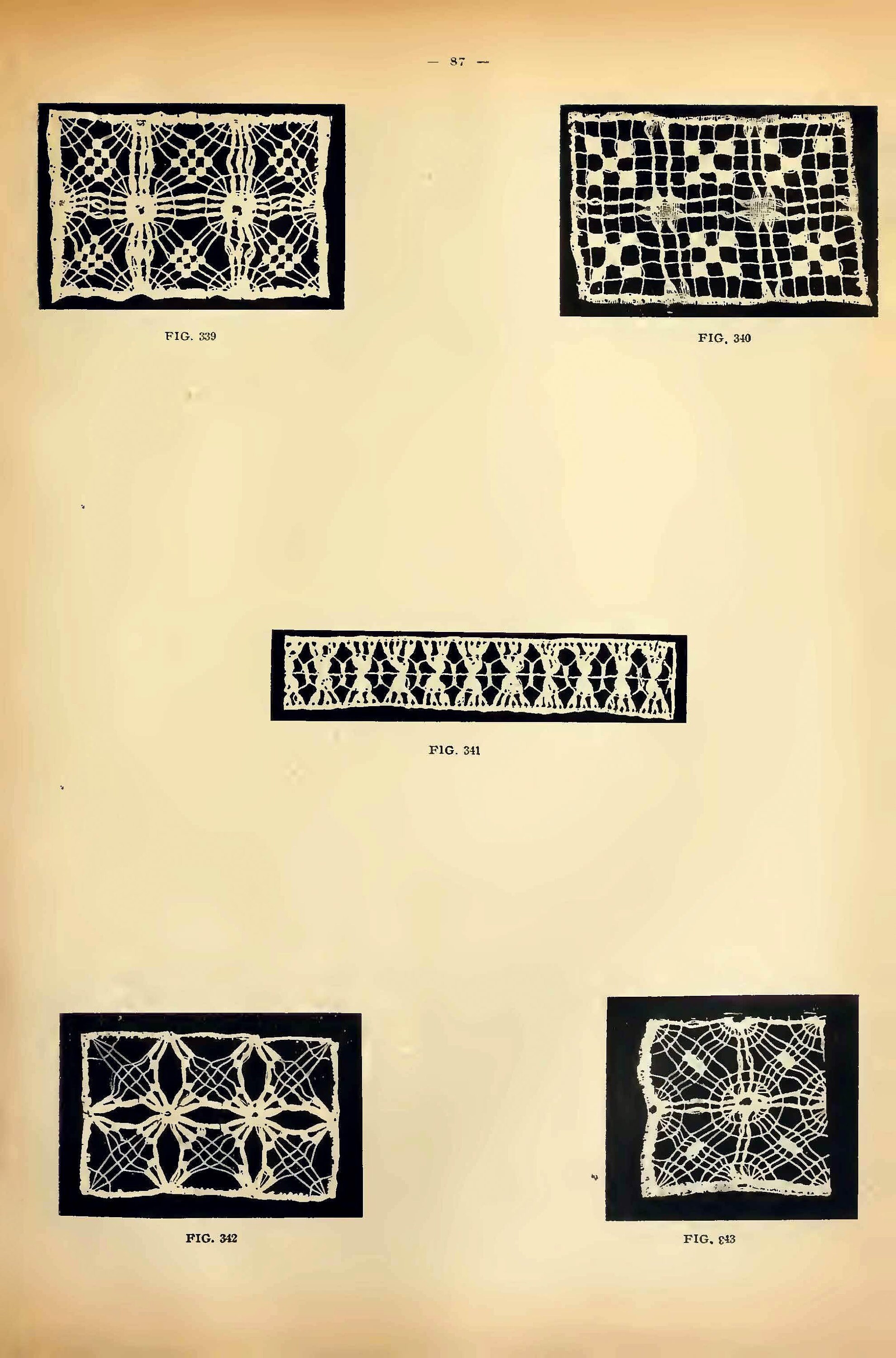 500 Designs for Mexican Drawn-work - 1893 Antique Unique Book - Lace ...