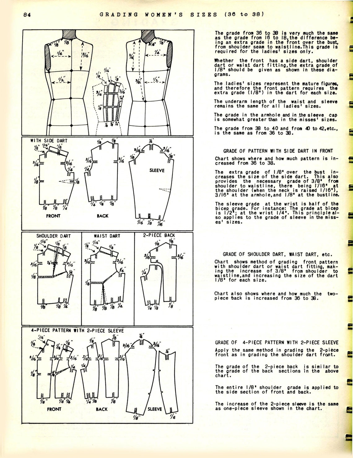 Pattern Drafting & Grading: Women's and Misses Garment Design Including Juniors Sub-teens Teens ...