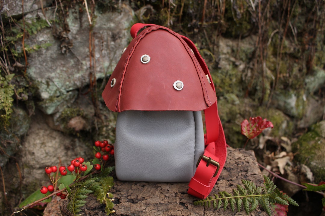 Amanita Mushroom Bag Toadstool Nymph Purse Fairy Bag Larp - Etsy