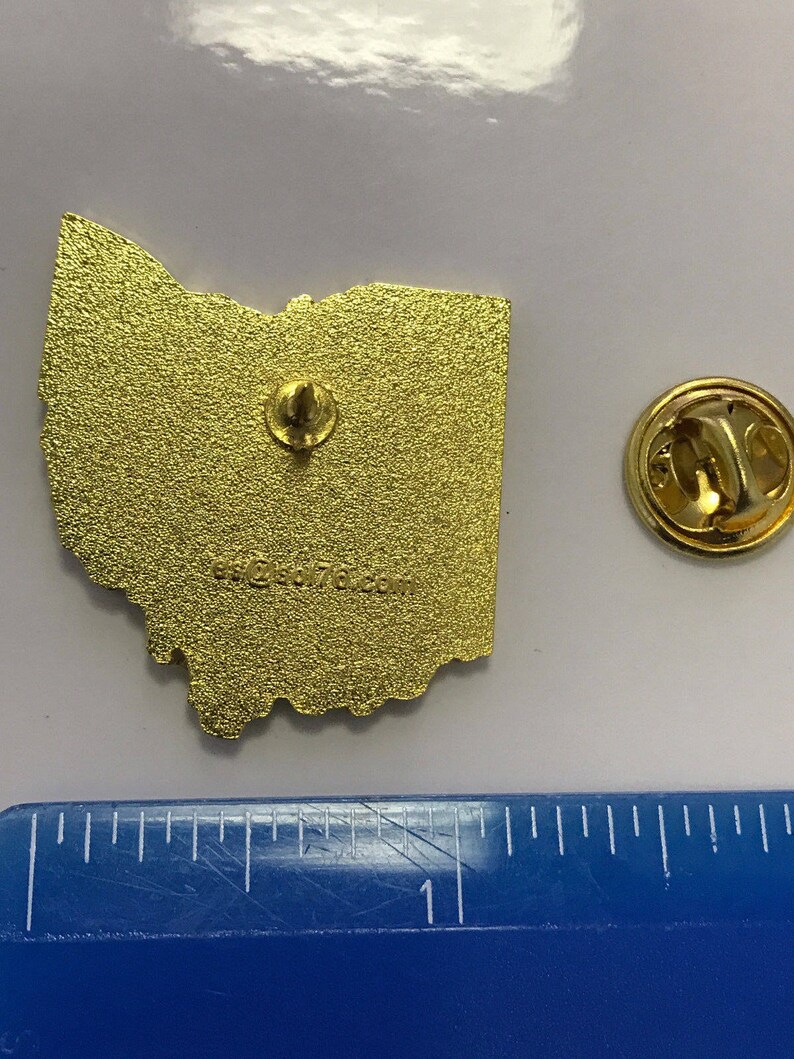 Ohio State Lapel Pin OH US Flag American USA Patriot Politics - Etsy