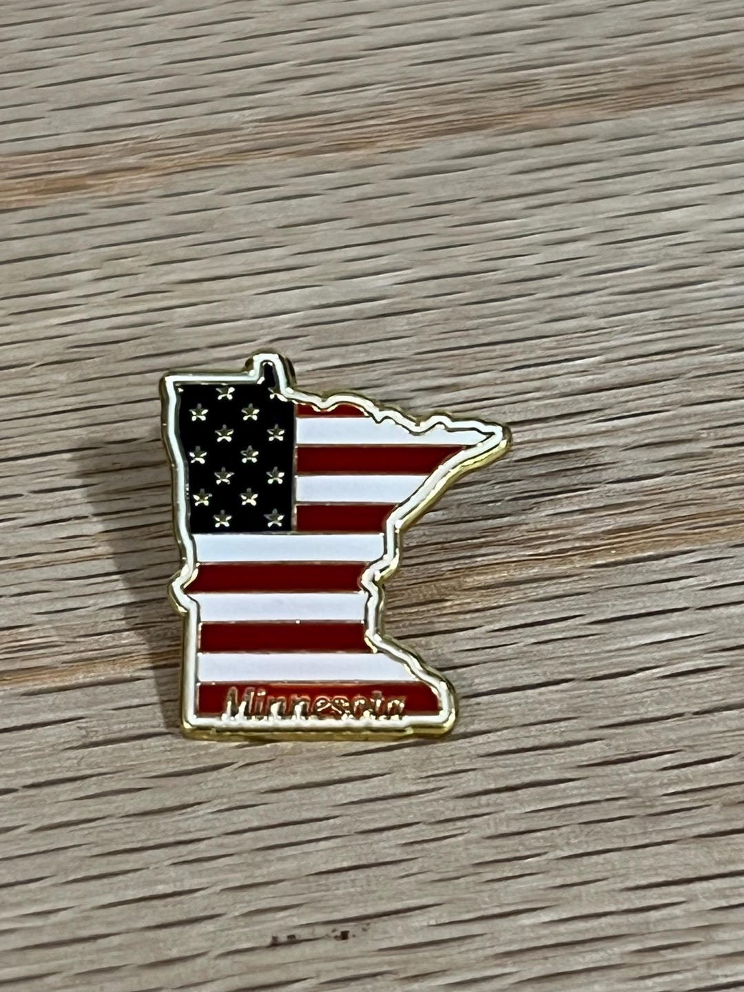 Minnesota State Lapel Pin US Flag American USA Patriot Politics - Etsy