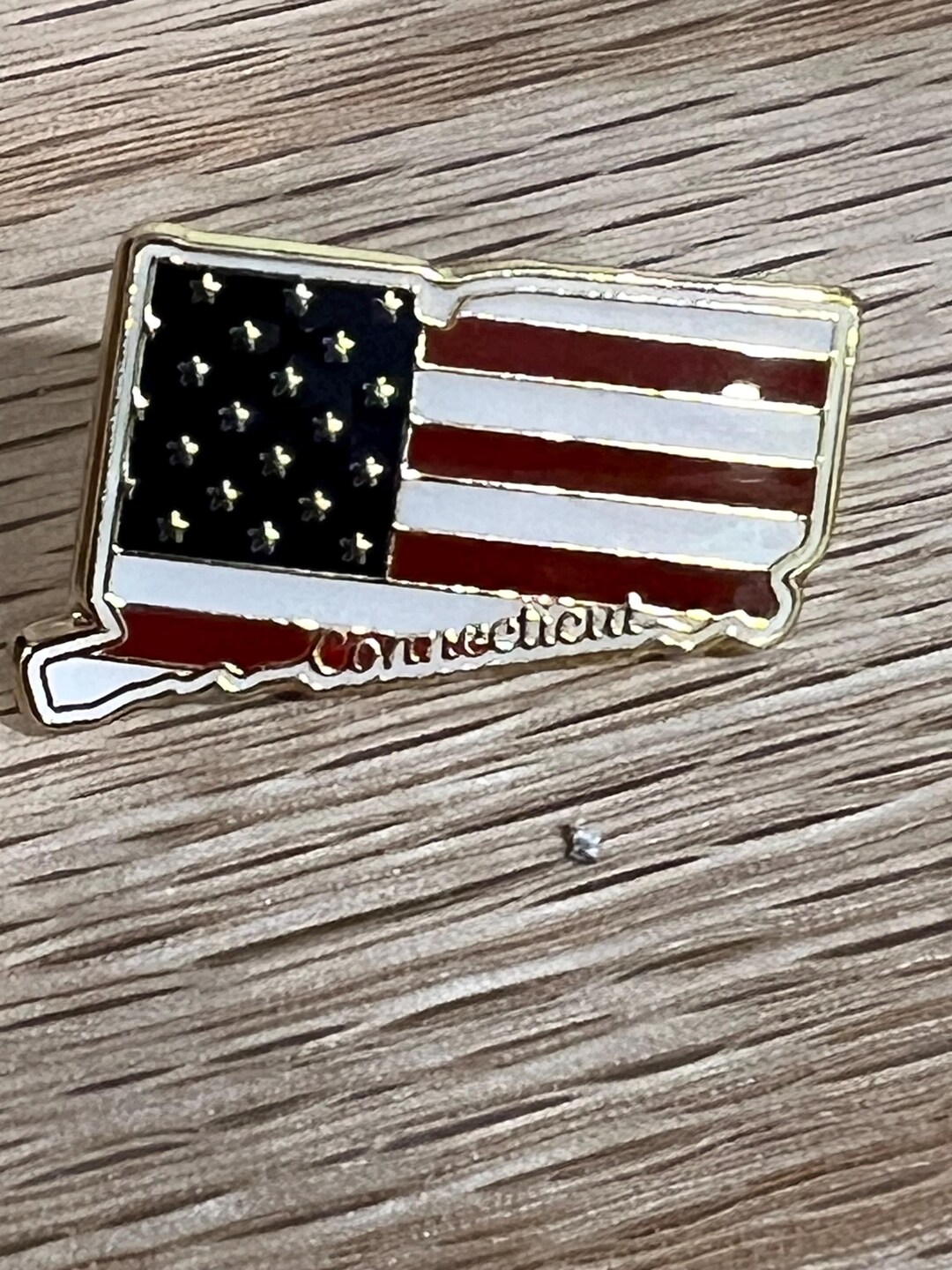 Connecticut State Lapel Pin US Flag American USA Patriot Politics - Etsy