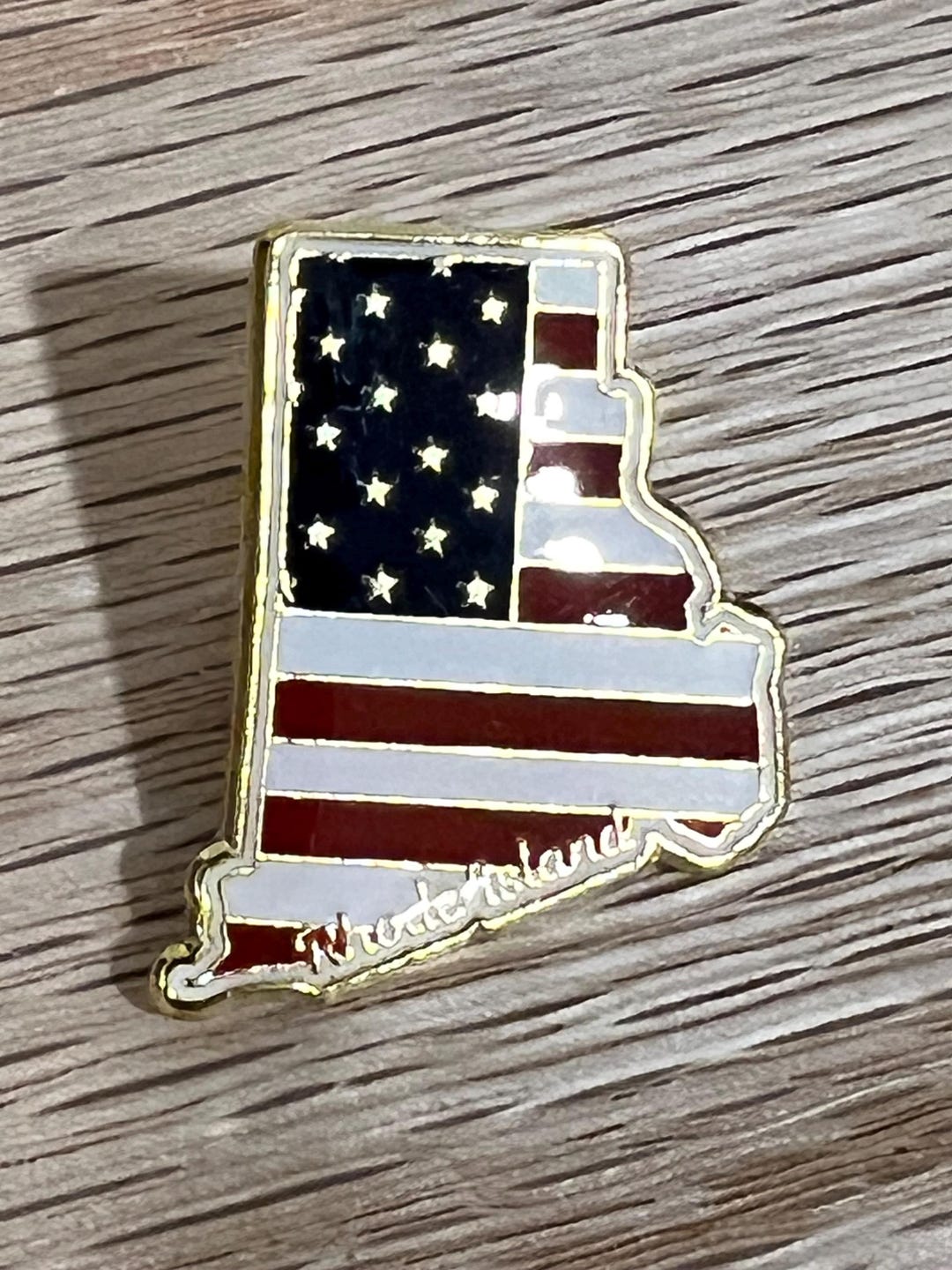 Rhode Island State Lapel Pin US Flag American USA Patriot Politics - Etsy