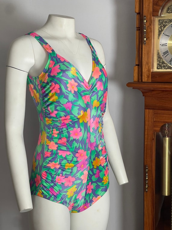 vintage late 80s swimsuit - Gem