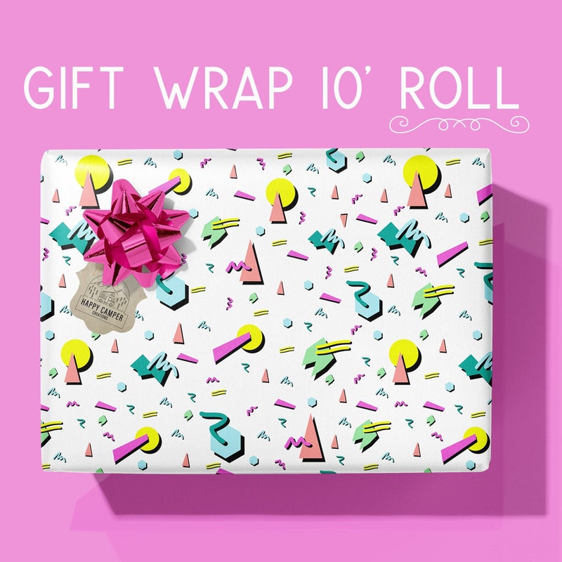 1980s Wrapping Paper Roll - Etsy