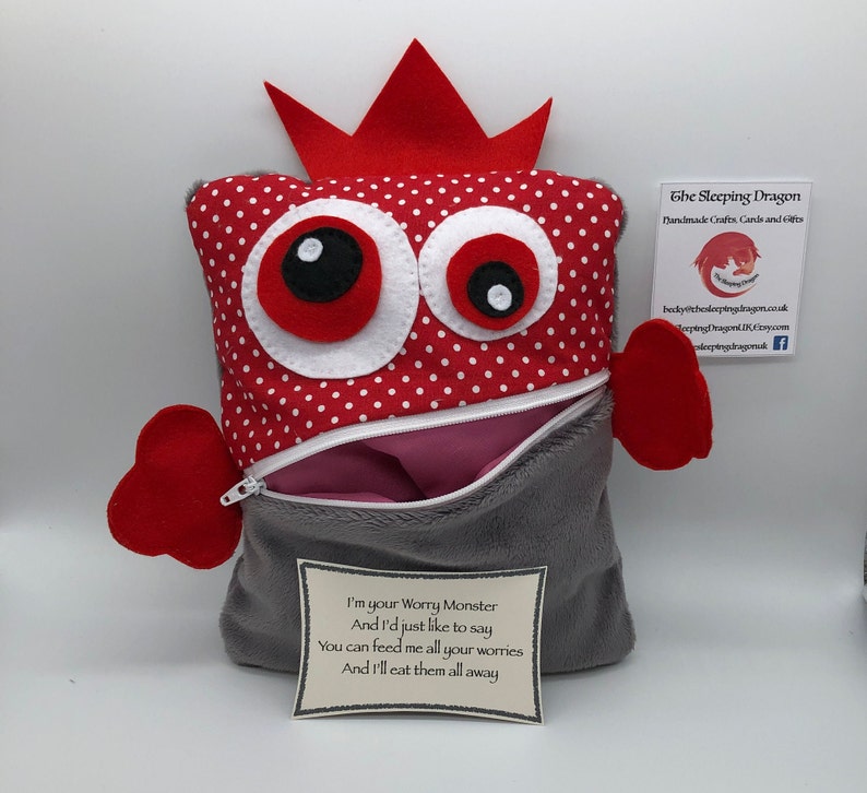 Worry Monster | Etsy