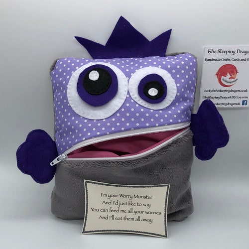 Worry Monster - Etsy