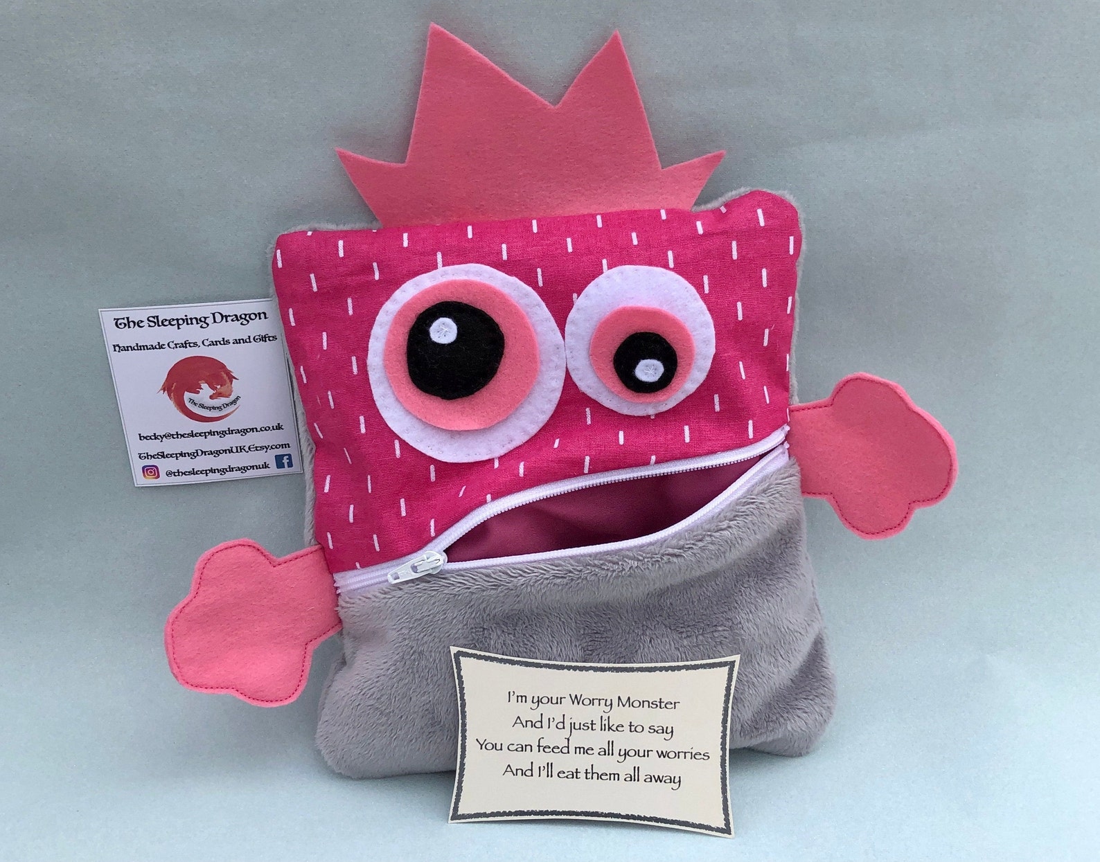 Worry Monster | Etsy