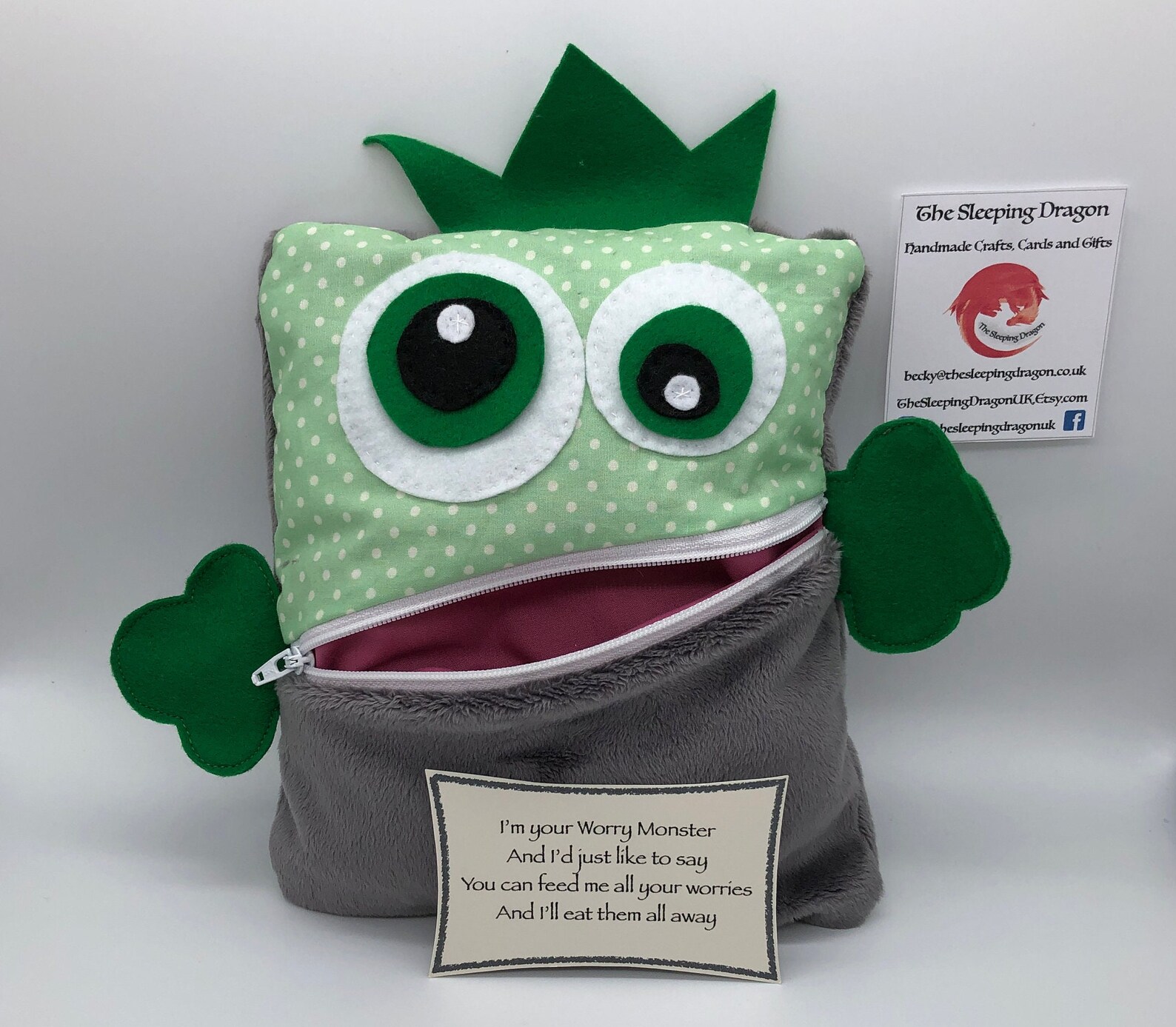 Worry Monster - Etsy