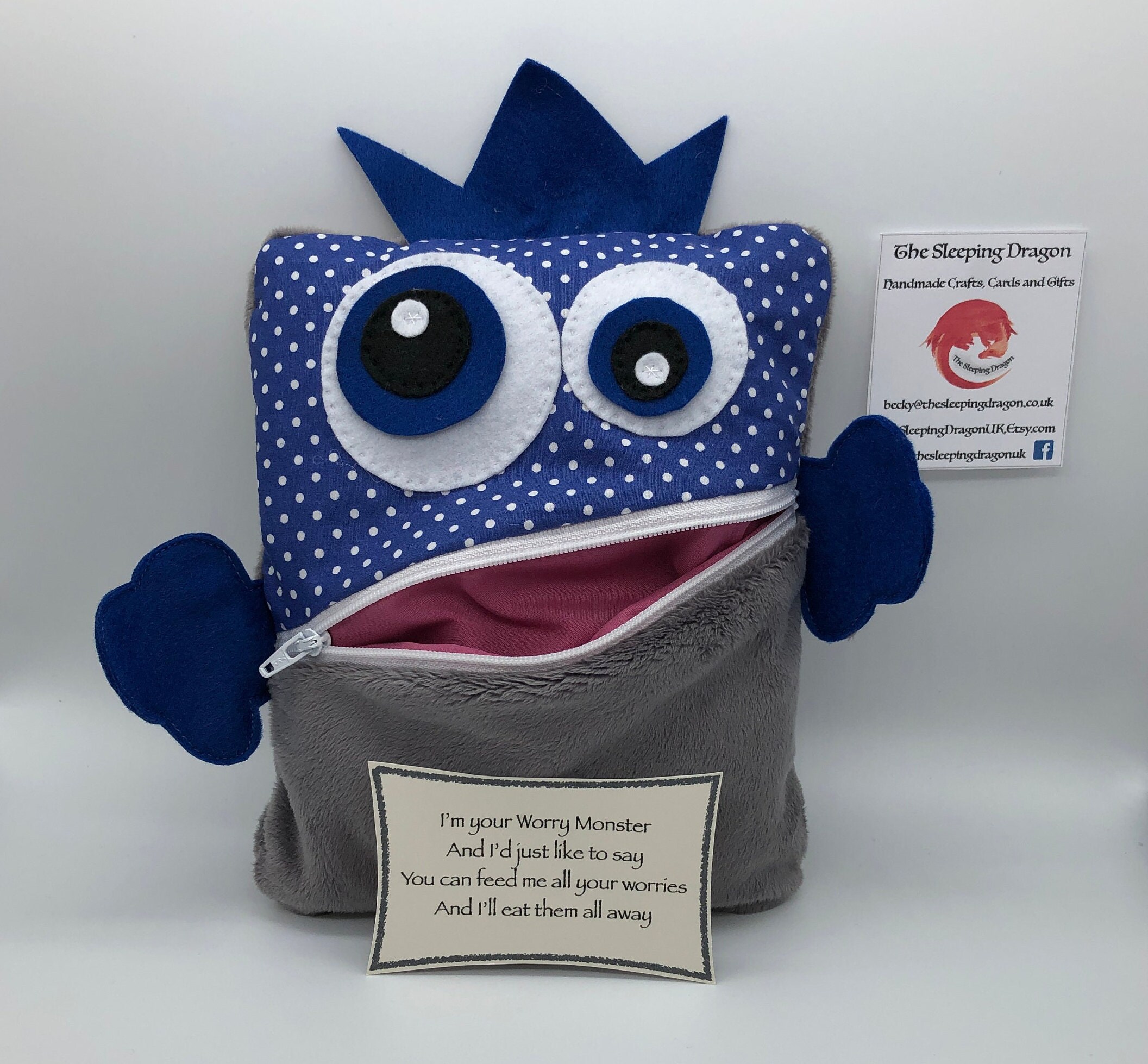 Worry Monster | Etsy