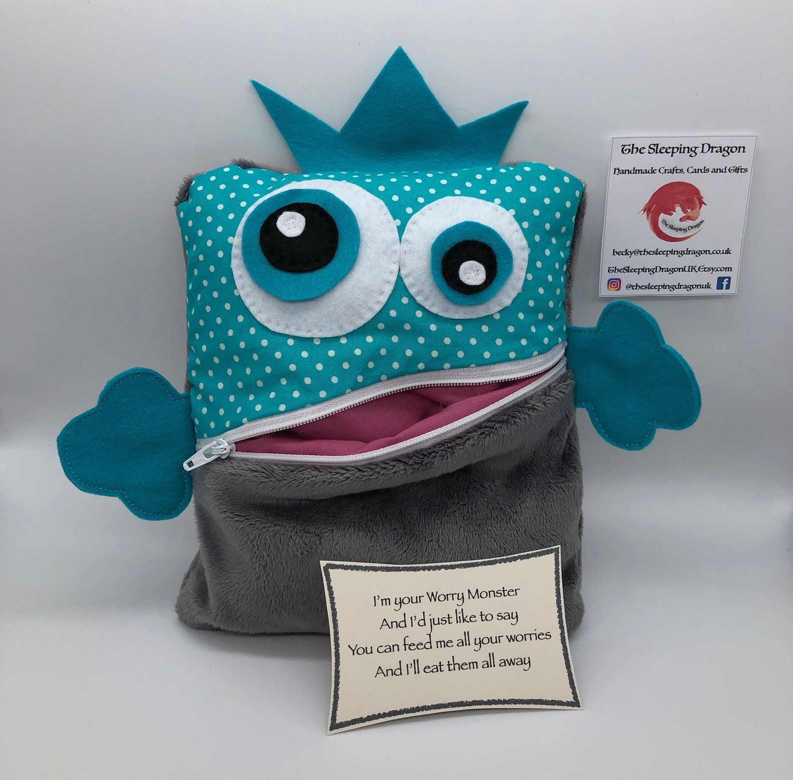 Worry Monster | Etsy