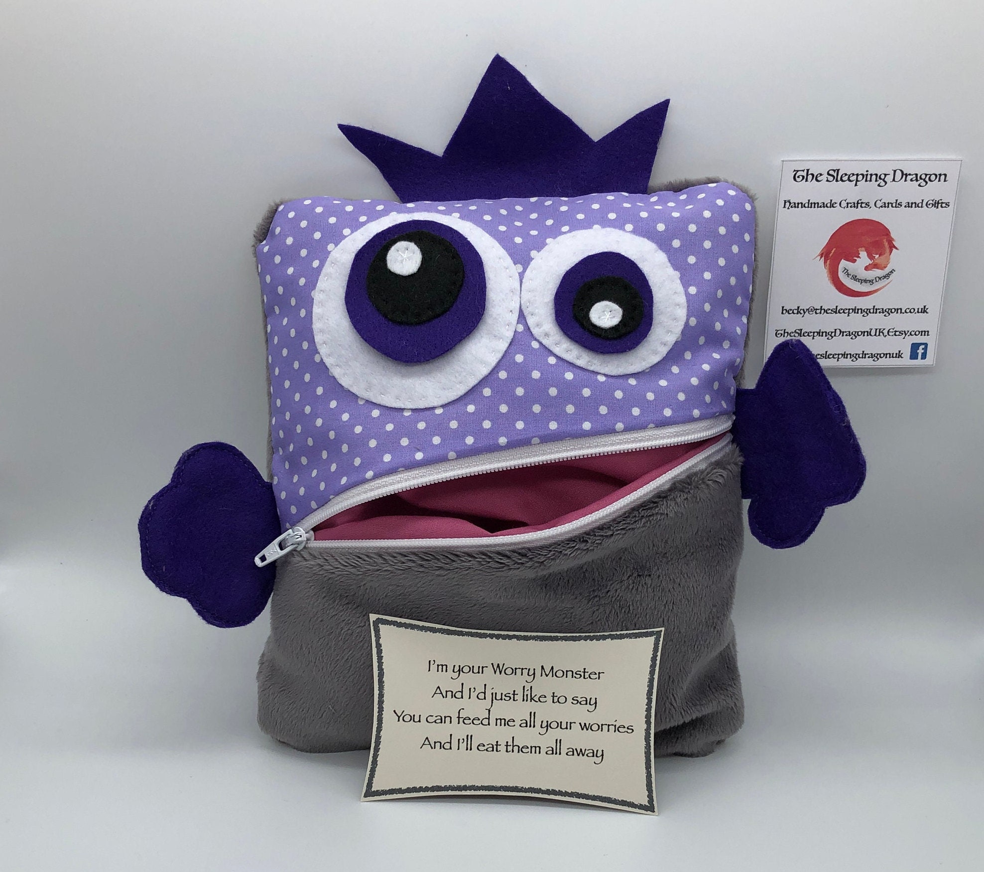 Worry Monster - Etsy