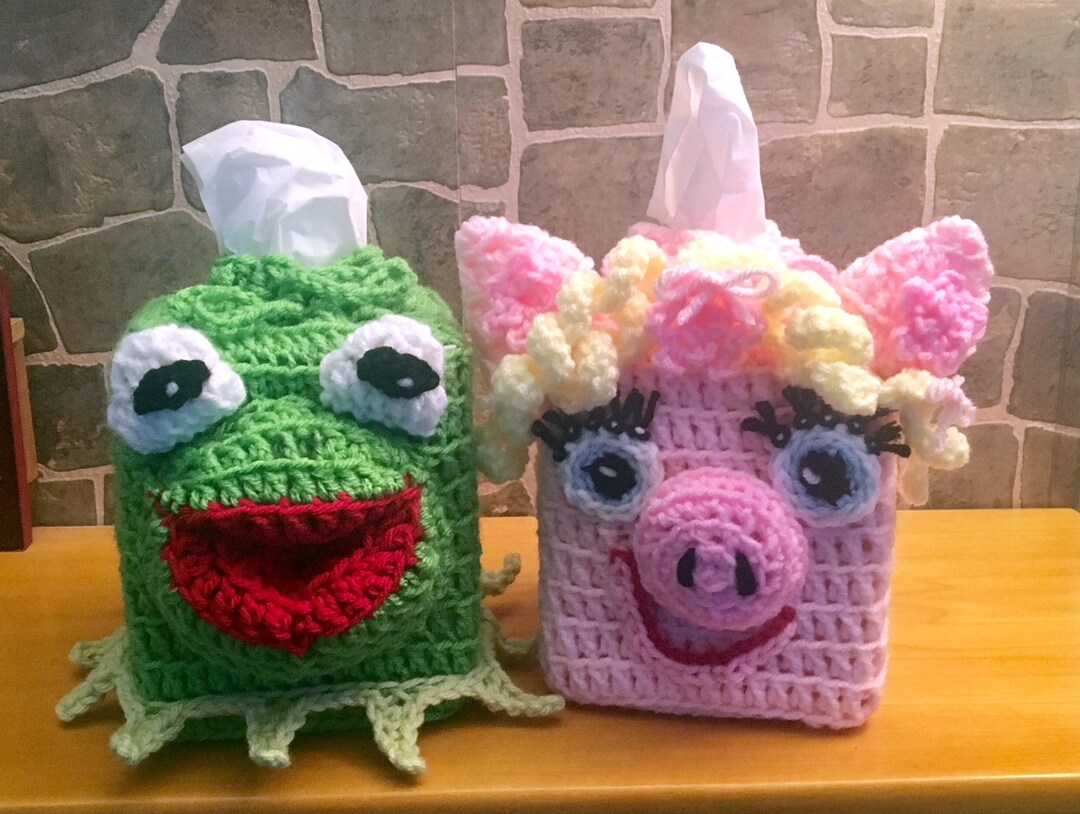 Character Tissue Box Cover - Handmade Gifts - Decorations Holiday Home ...