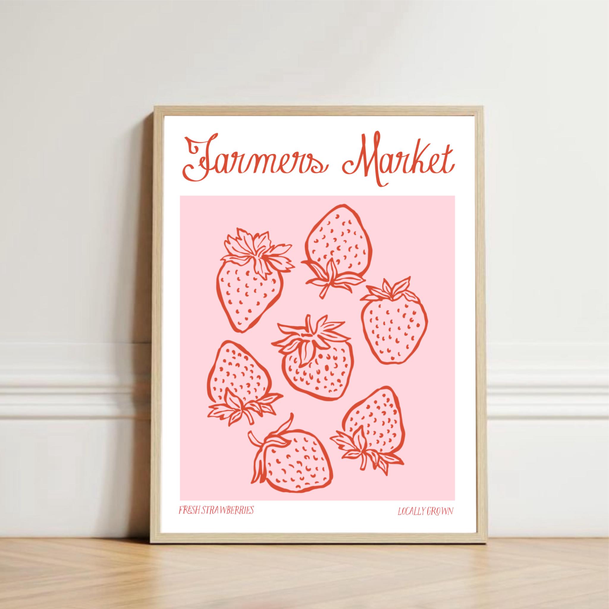 Printable Farmers Market Poster | Farmers Market Digital Download ...