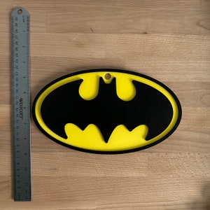 3D Printed Batman Dog Tag for 7ft Skelly Dog - Etsy