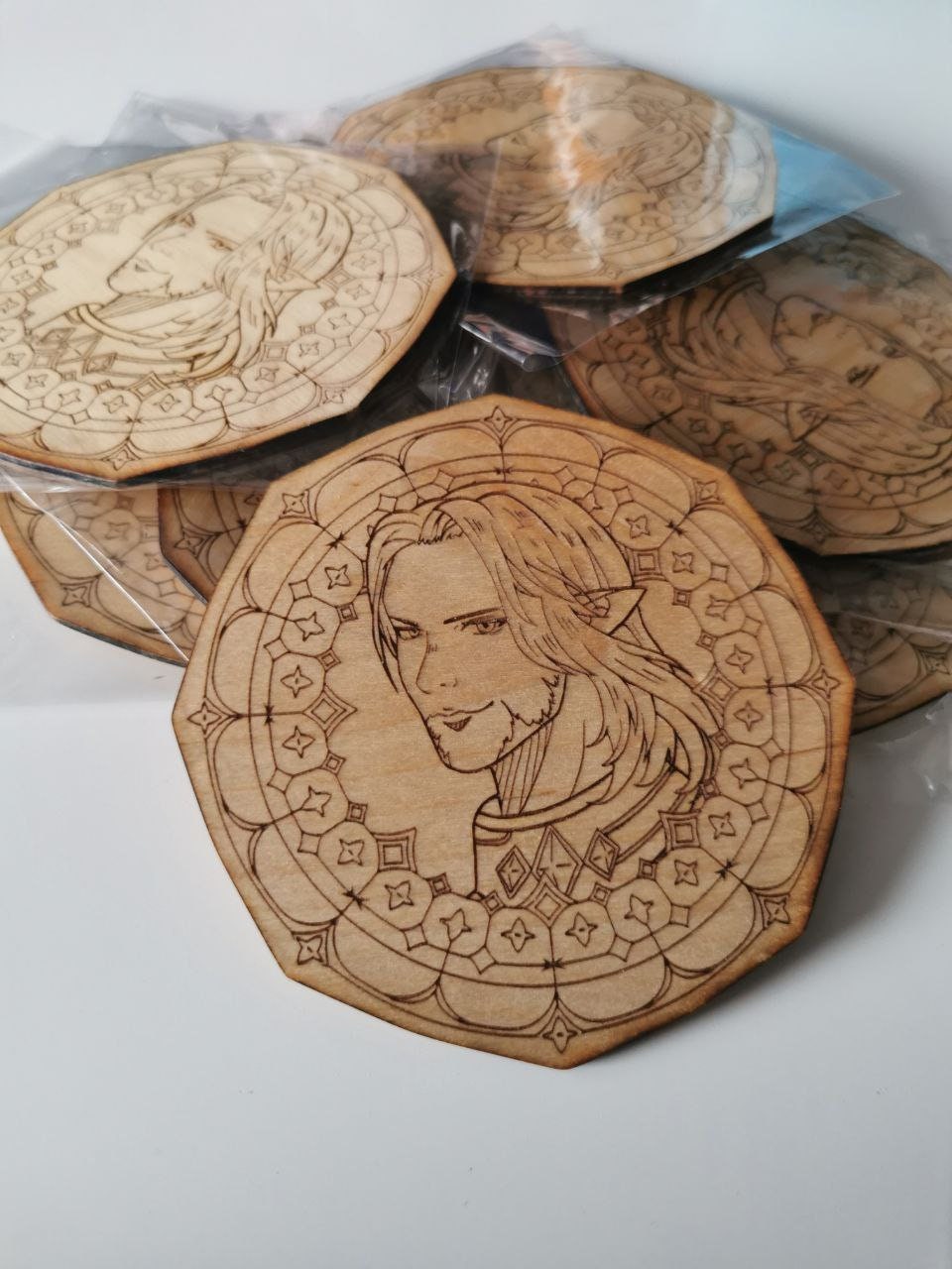 FFXIV Wooden Coasters - Etsy