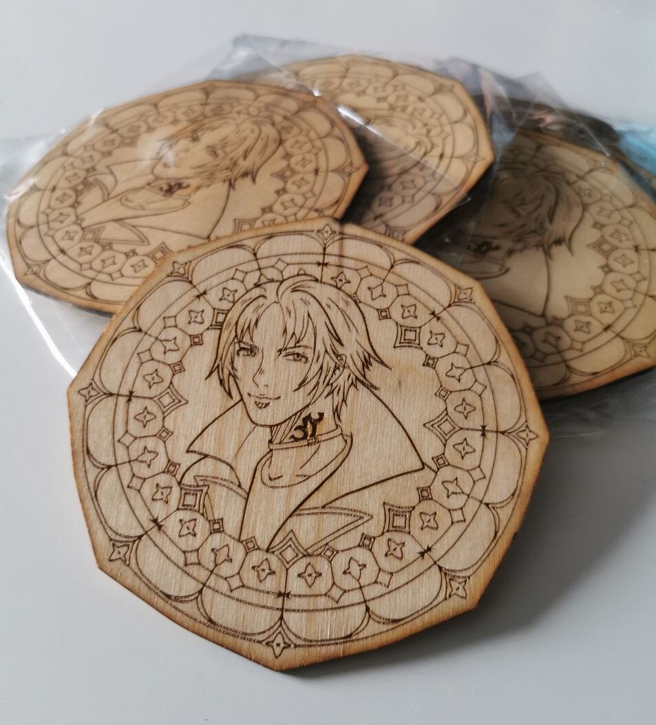 FFXIV Wooden Coasters - Etsy