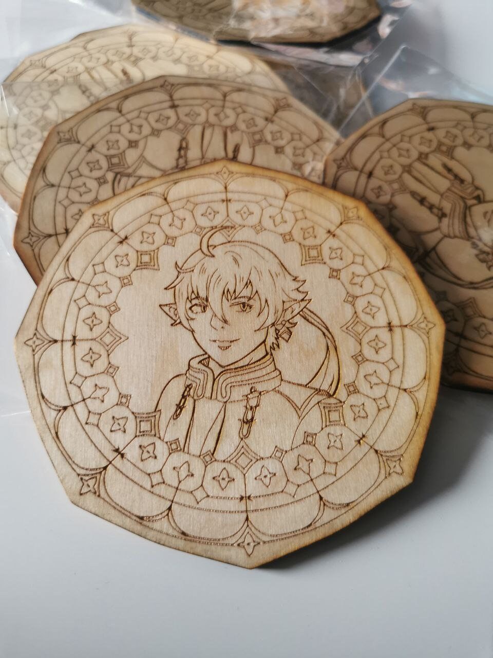 FFXIV Wooden Coasters - Etsy