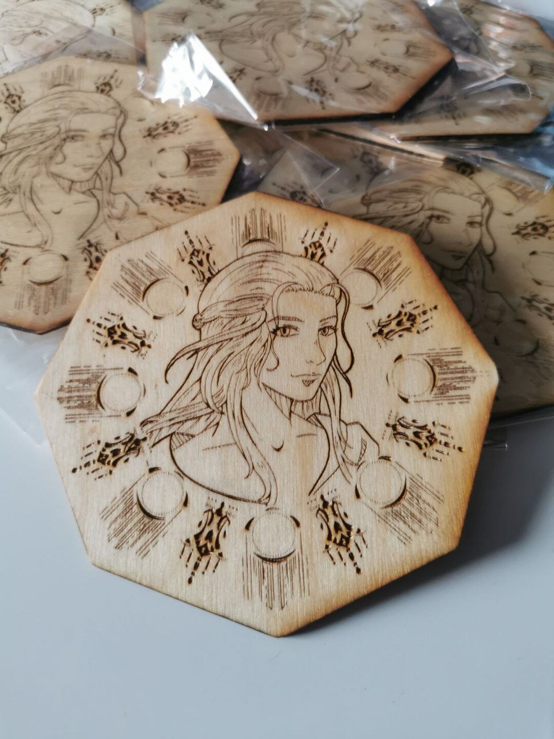 FFXIV Elpis Wooden Coaster - Etsy