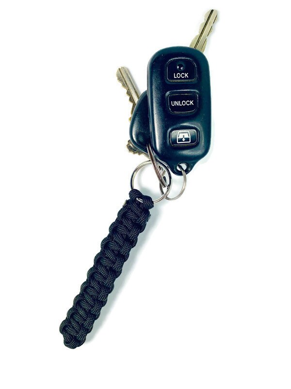 Black Keychain, Key Chain Gift - Etsy