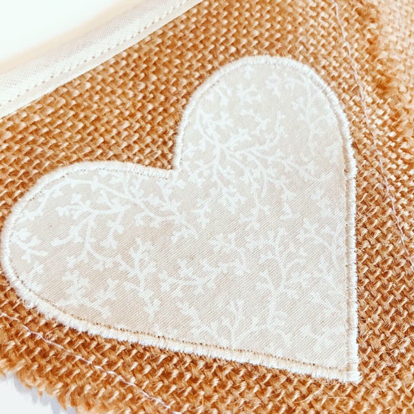 Burlap Bunting - Etsy UK