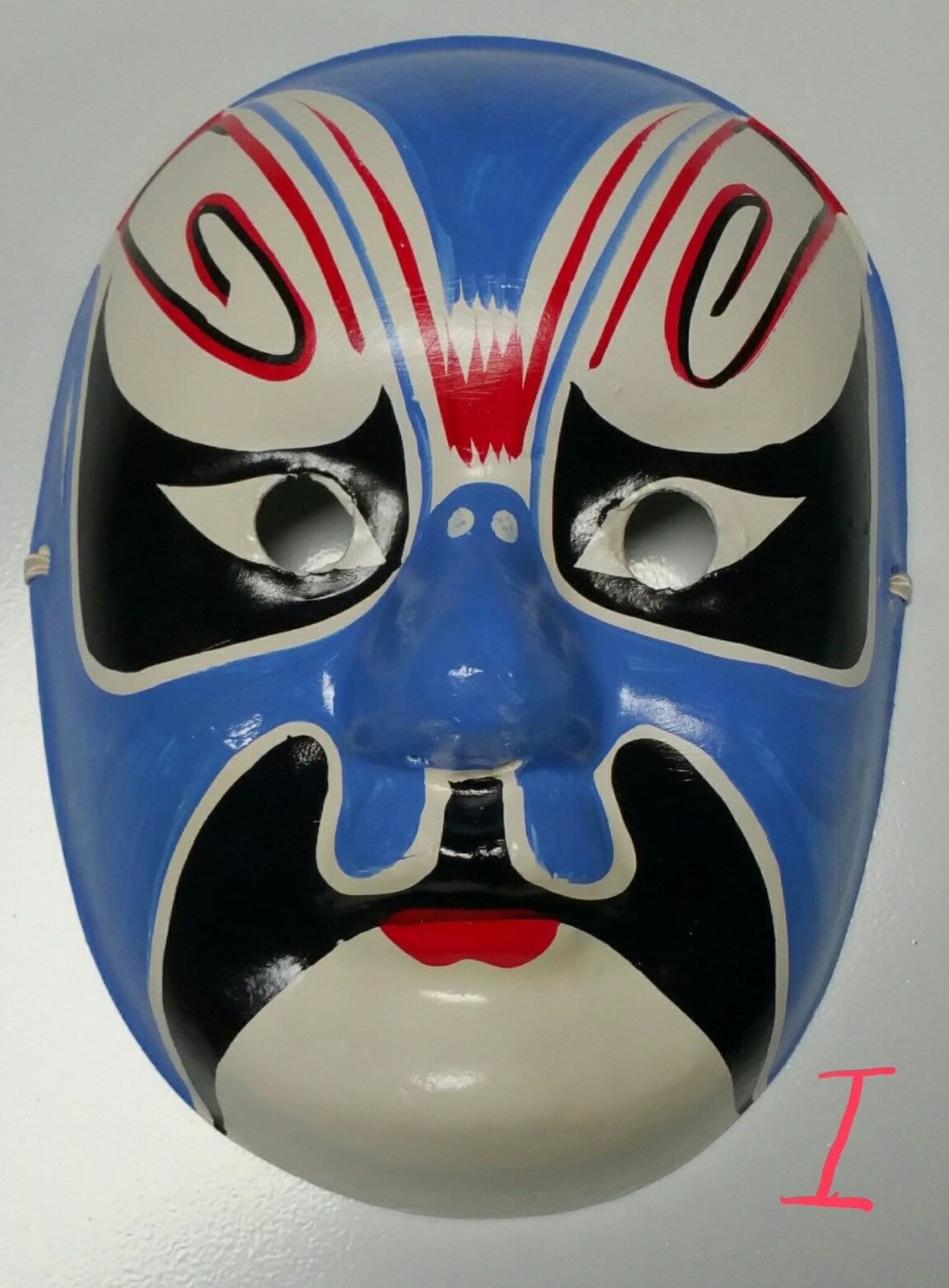 Hand Painted Chinese Peking Beijing Opera Mask ABCDEFGHIJ - Etsy